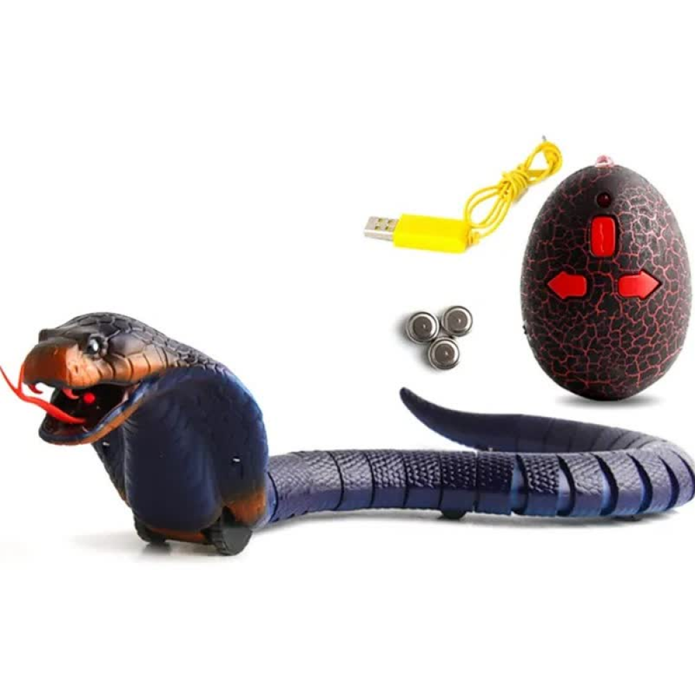 ربات اسباب بازی مار کبرا کنترلی شارژی REMOTE CONTROLLED COBRA SNAKE ... ربات اسباب بازی مار کبرا کنترلی شارژی REMOTE CONTROLLED COBRA SNAKE ...